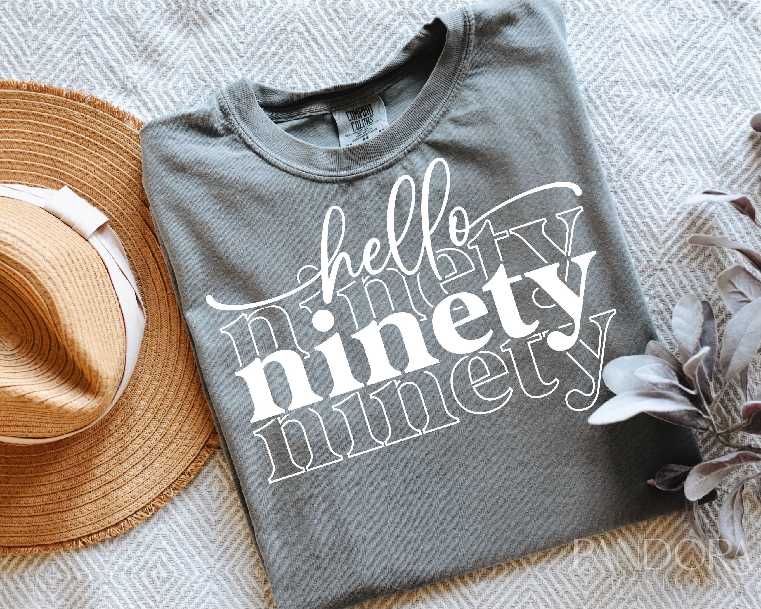 Hello Ninety Svg 90th Birthday Svg Hello 90 Svg Birthday - Etsy