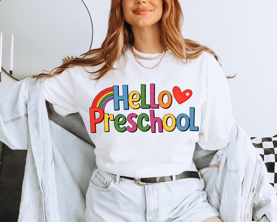 Hello Preschool Png, Back to Preschool Png, First Day of Preschool Png ...