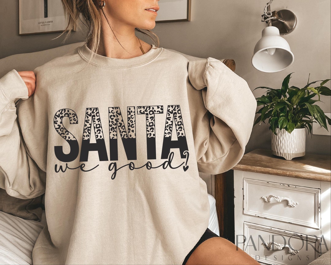 Santa We Good Svg Png, Funny Christmas Svg, Santa Quotes Svg, Santa ...