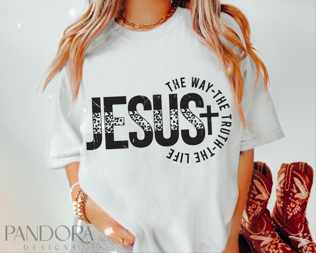 Jesus Svg Png, Jesus the Way the Truth the Life, Christian Svg, Jesus ...