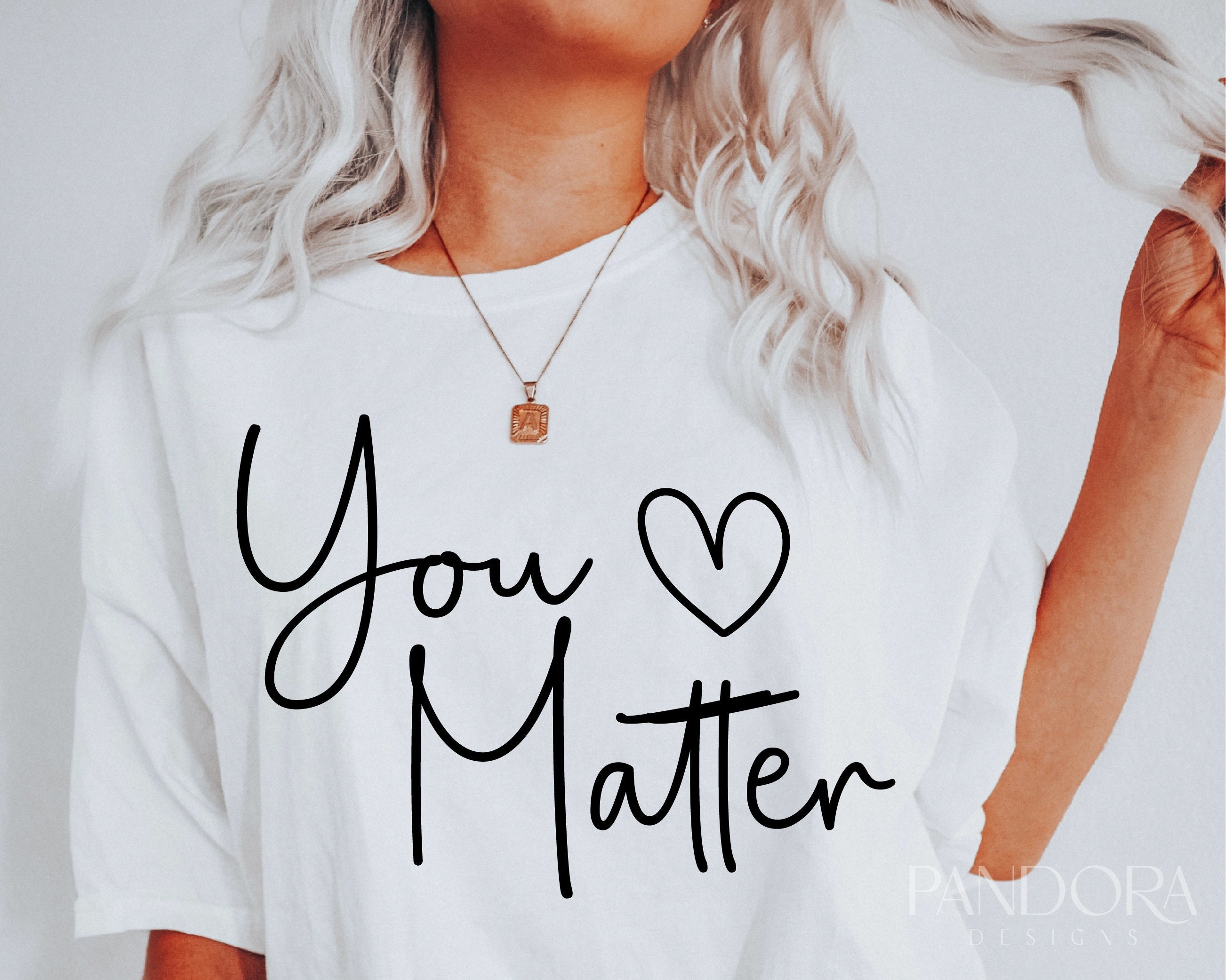 You Matter Svg Png Positive Life Svg You Are Enough Svg - Etsy