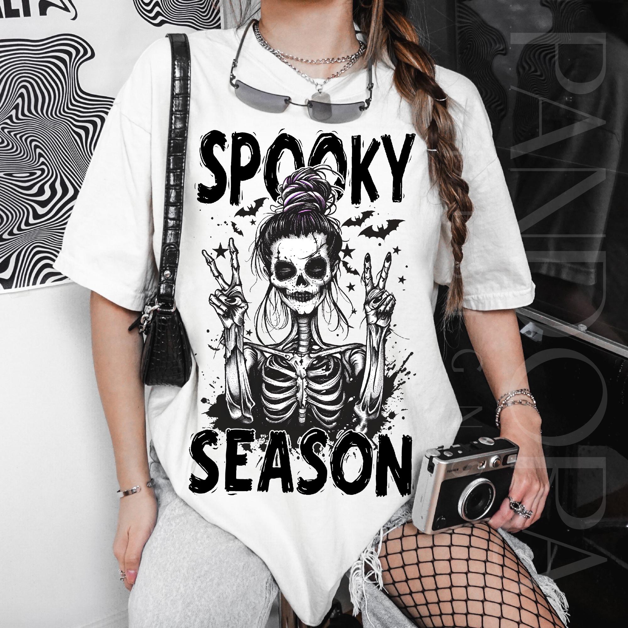 Spooky Woman Png, Skeleton Girl Clipart, Halloween Girl Png, Spooky ...