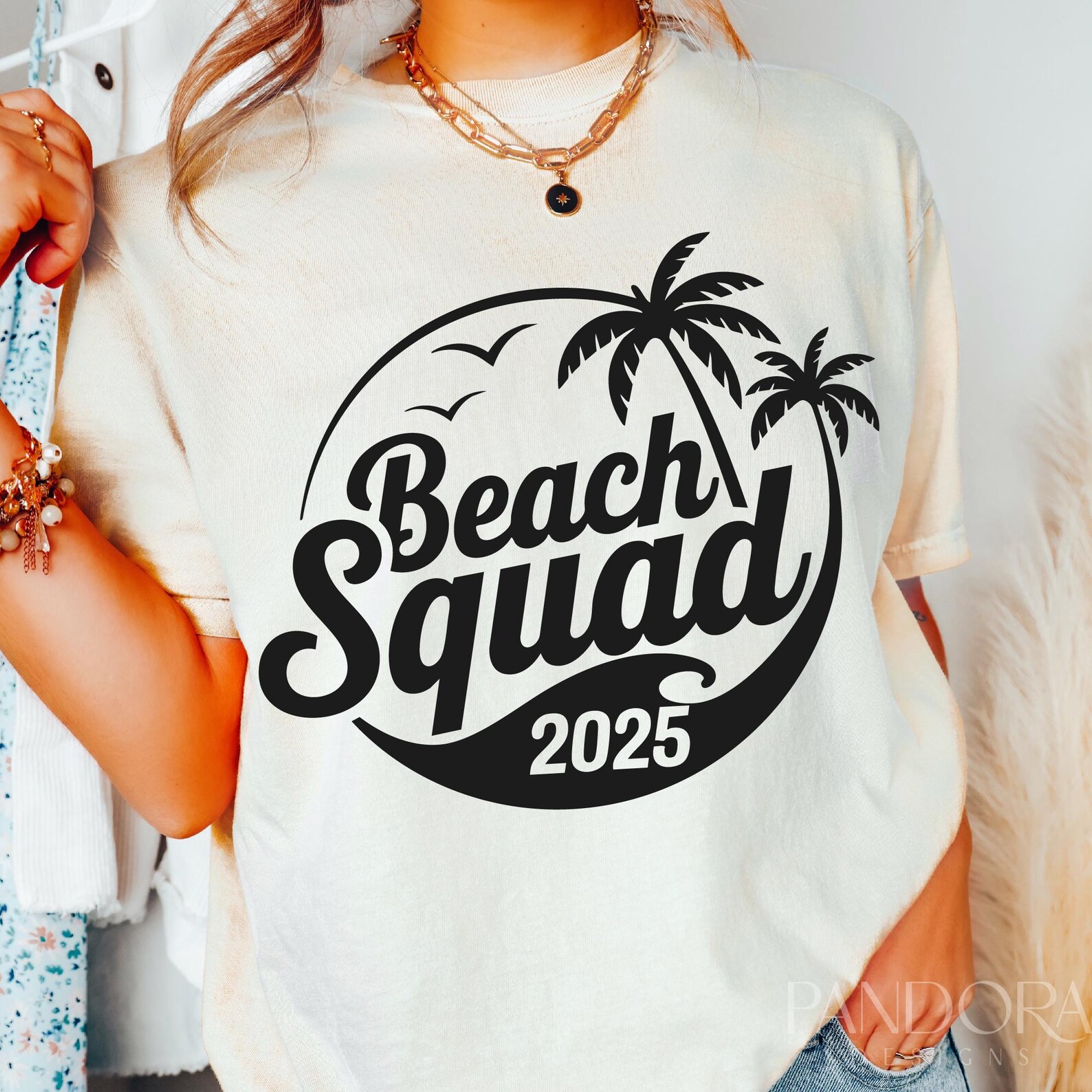 Beach Squad Svg Png, Beach Trip 2025 Svg, Summer Squad Svg, Matching ...