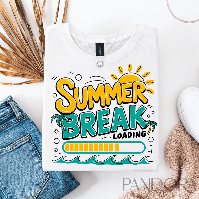 Summer Break Png, Summer Loading Png, Beach Vacation Png, End of School ...