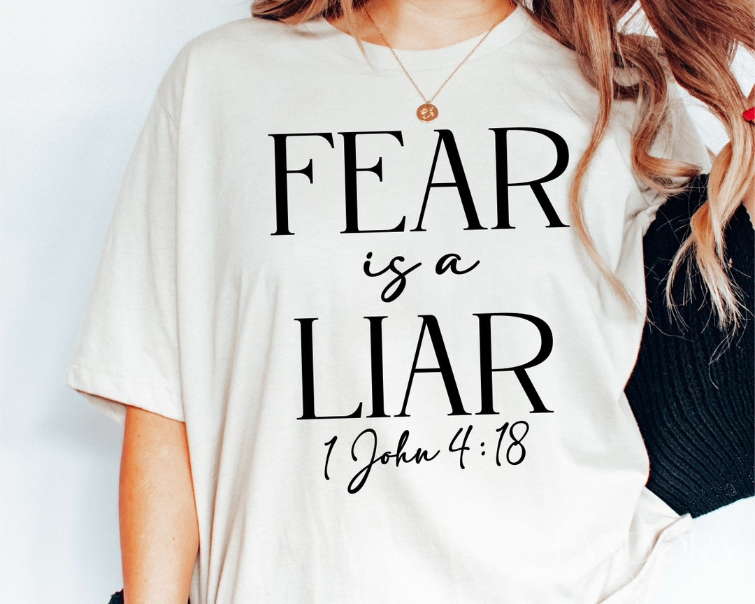 Fear is a Liar Svg Png, Bible Verse Svg, Jesus Svg Quotes, Religious ...