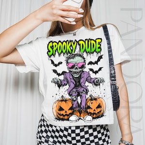 Spooky Dude Png, Cool Zombie Png, Halloween Guy Png, Retro Halloween ...