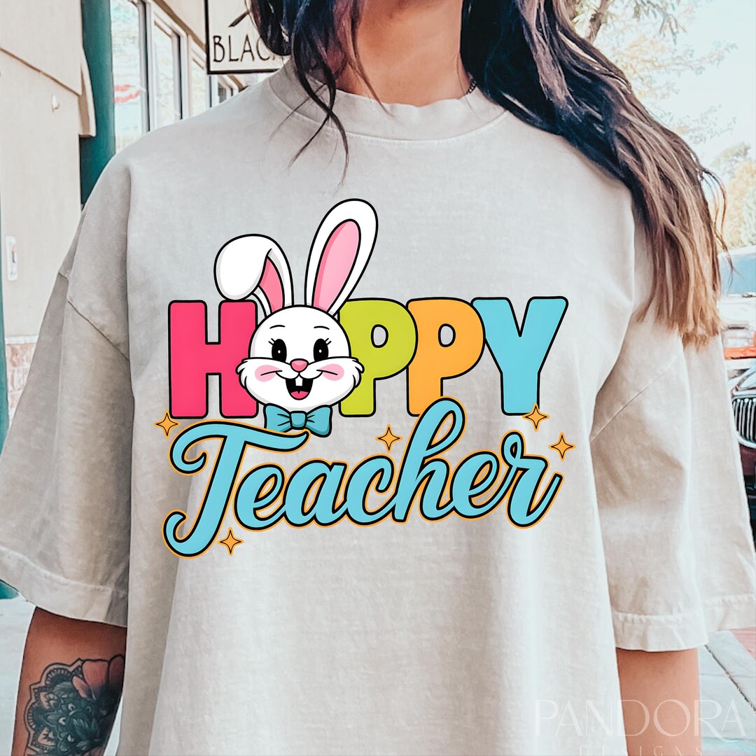 Hoppy Teacher Png, Easter Teacher Png, Easter Bunny Png, Easter Eggs ...