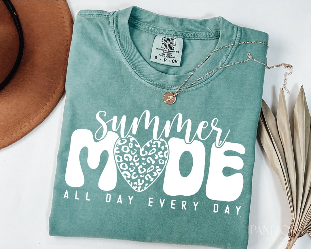 Summer Mode Svg Png, Summer Shirt Svg, Funny Summer Svg Quotes, Summer ...