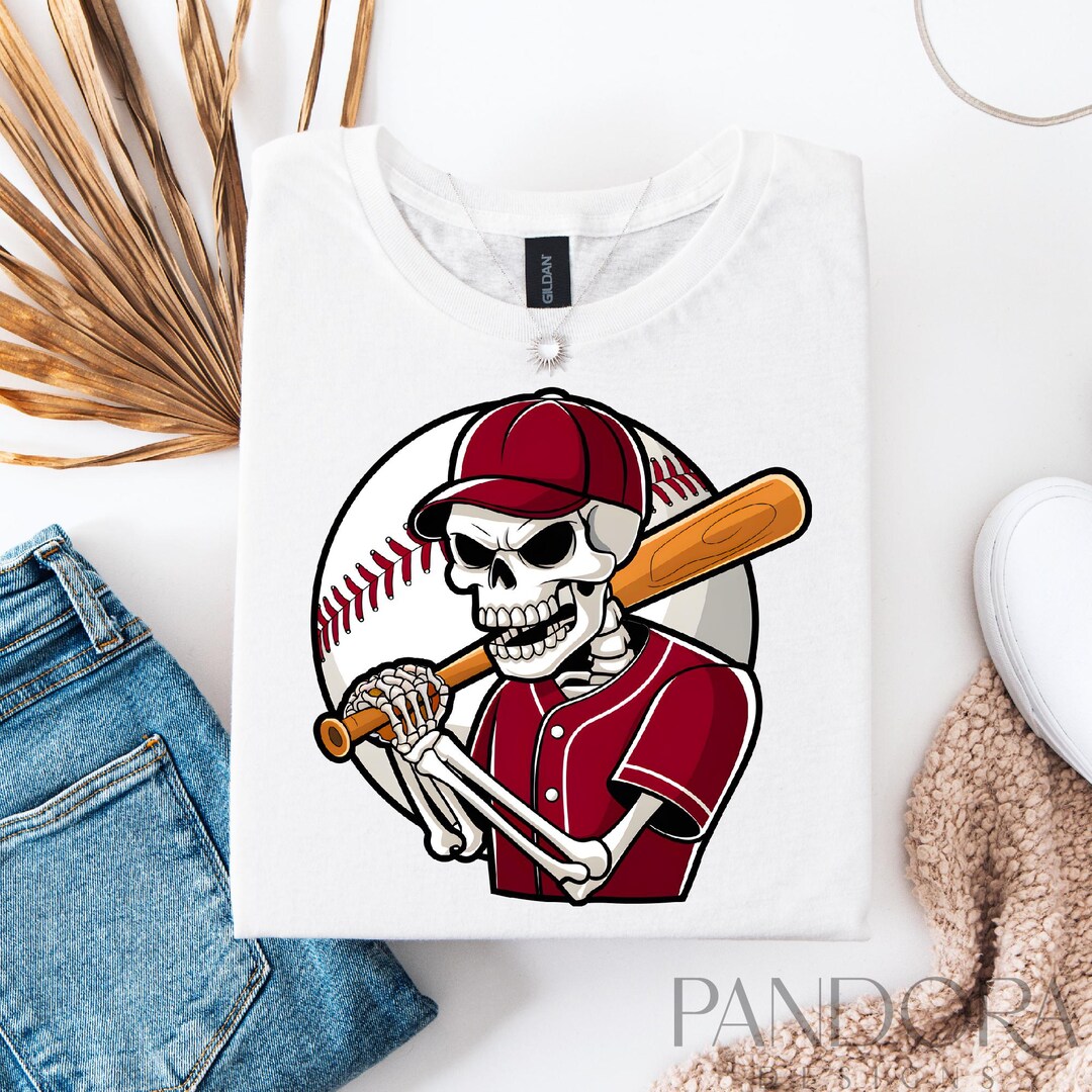 Skeleton Baseball Png, Baseball Skull Png, Baseball Skeleton Png, Cool ...