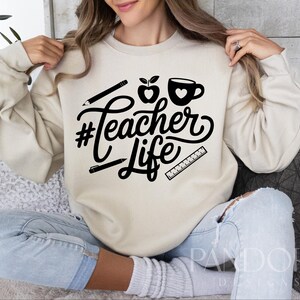 Teacher Life Svg, Teacher Svg, School Svg, Teacher Appreciation Svg ...
