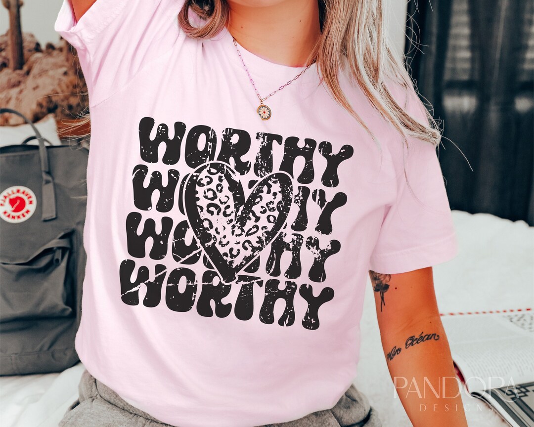 Worthy Svg Png, Inspirational Svg, Christian Svg, Motivational Svg ...