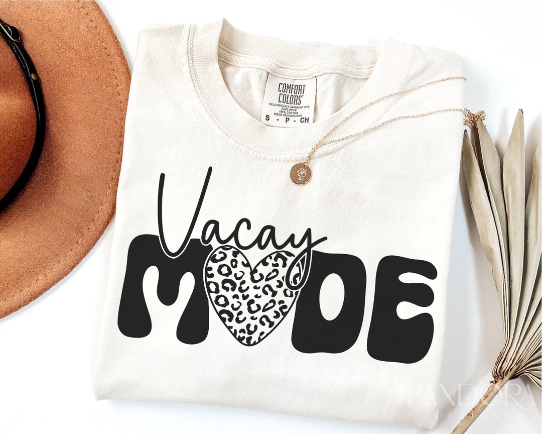 Vacay Mode SVG PNG, Summer Vacation Shirt Design, Beach Svg, Camping ...