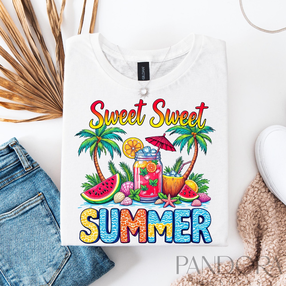 Sweet Sweet Summer Png, Summer Drink Png, Tropical Vibes Png, Summer ...