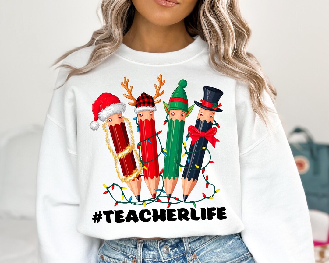 Teacher Life Christmas Png, Teacher Christmas Png, Teacher Life Png ...