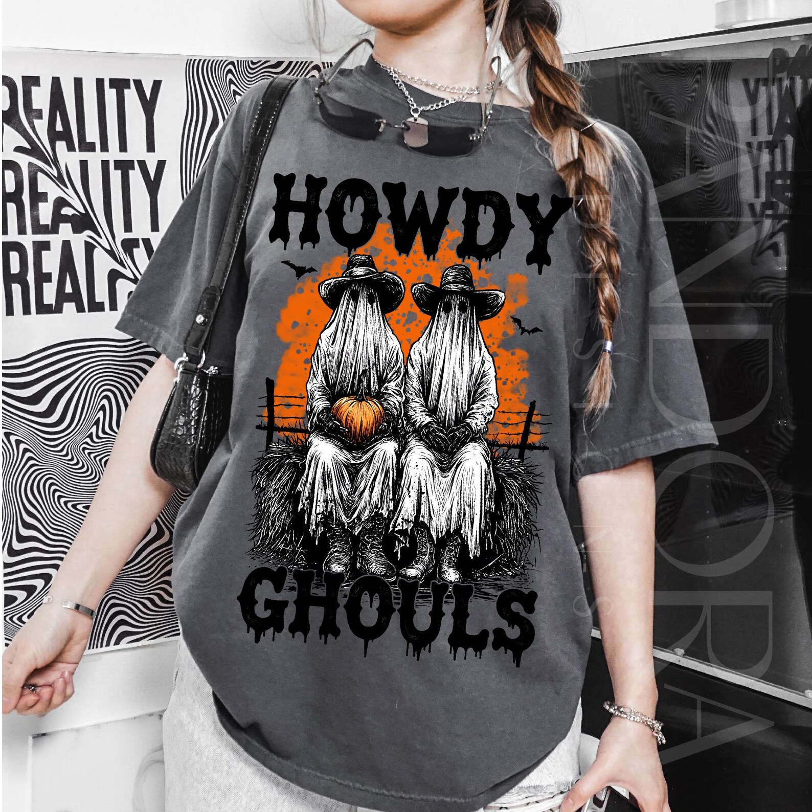 Howdy Ghouls Png, Howdy Halloween Png, Cowgirl Ghost Png, Cute Ghost ...