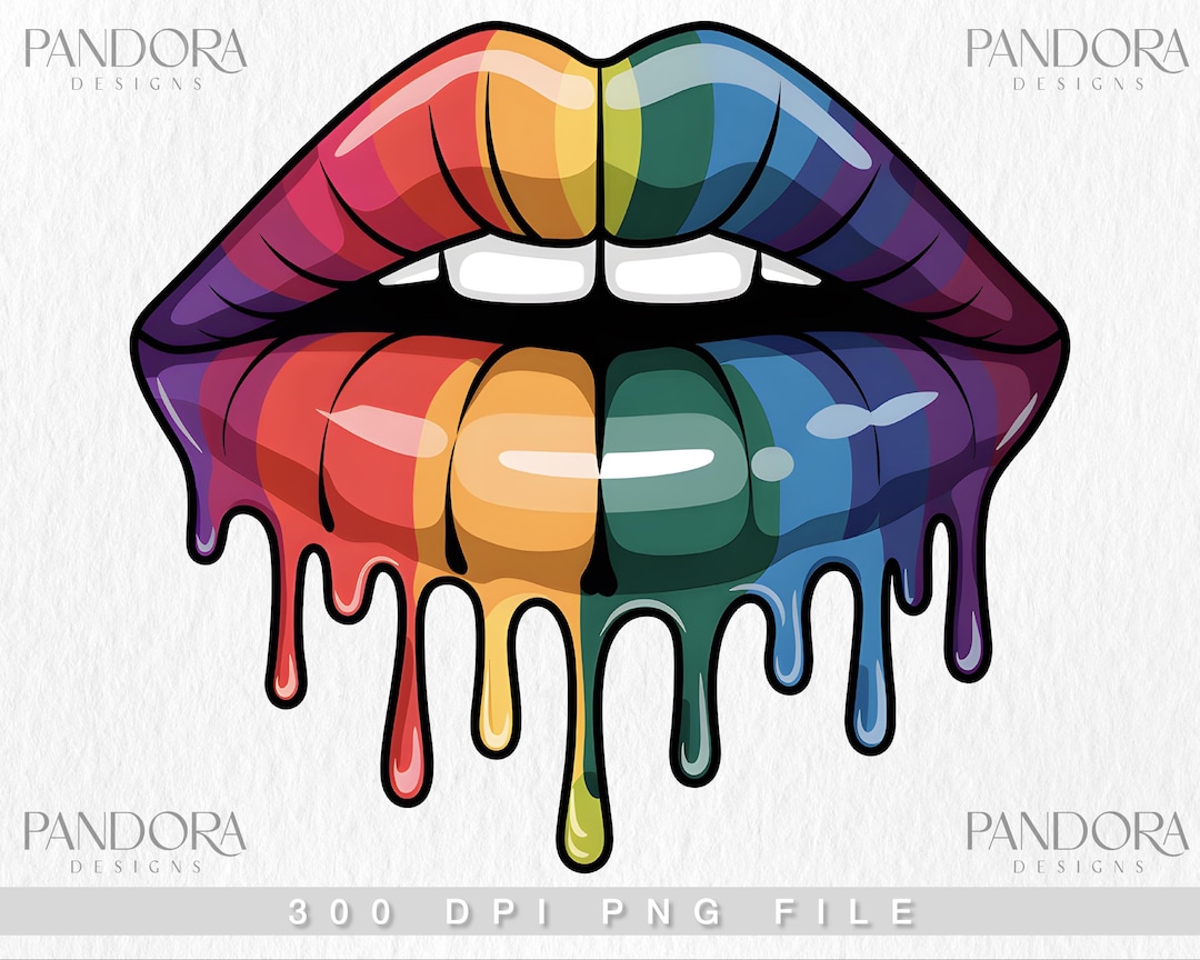 Dripping Lips Png, LGBTQ Png, Gay Pride Png, Lesbian Pride Png, LGBTQ ...
