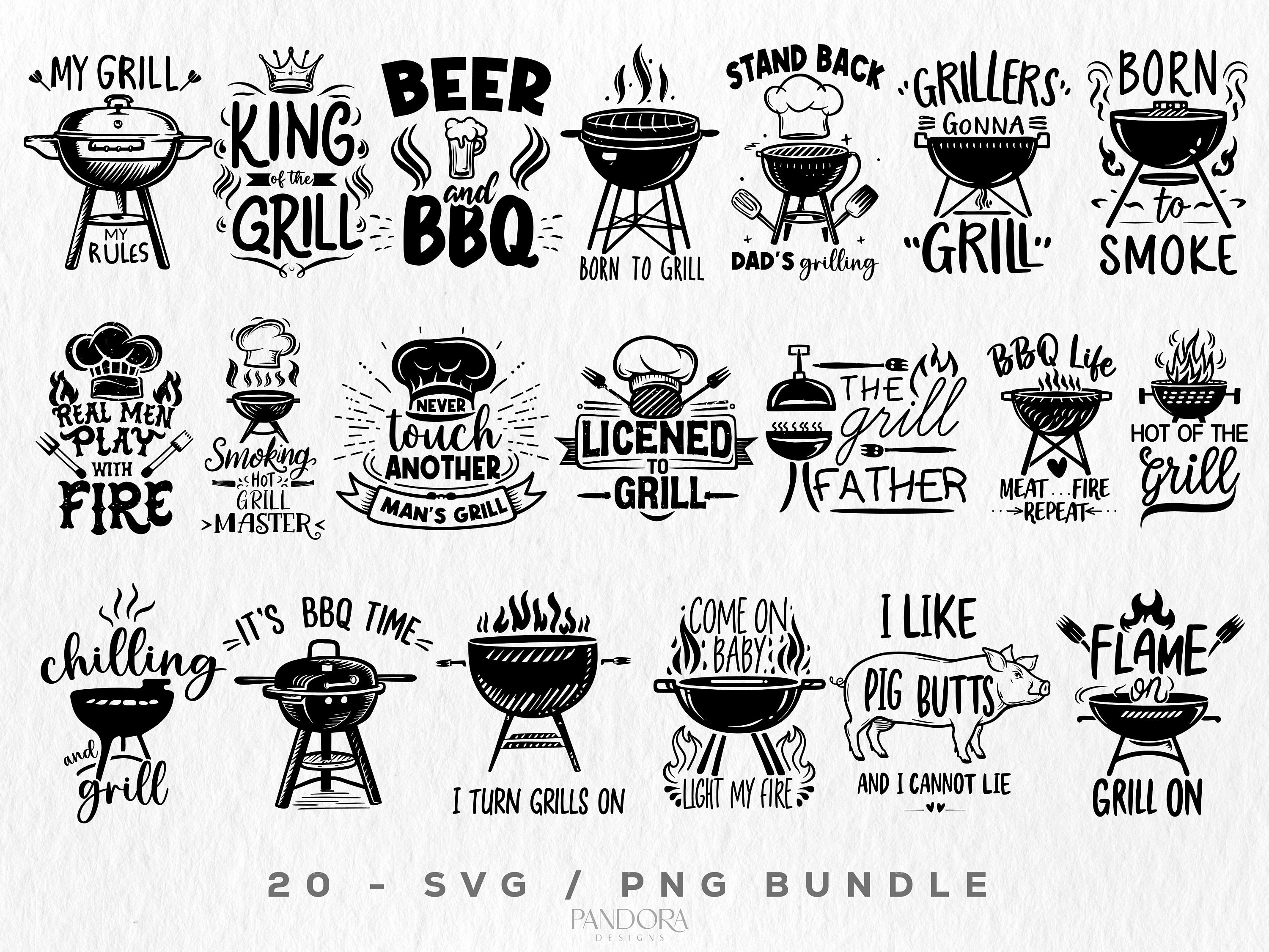 BBQ Svg Png Bundle, Barbecue SVG Bundle, Grill Svg Bundle, Cut, Cricut ...