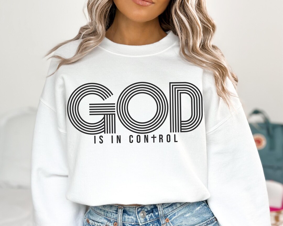 God is in Control Svg Png, Christian Svg, Faith Svg, Cross Svg, Jesus ...