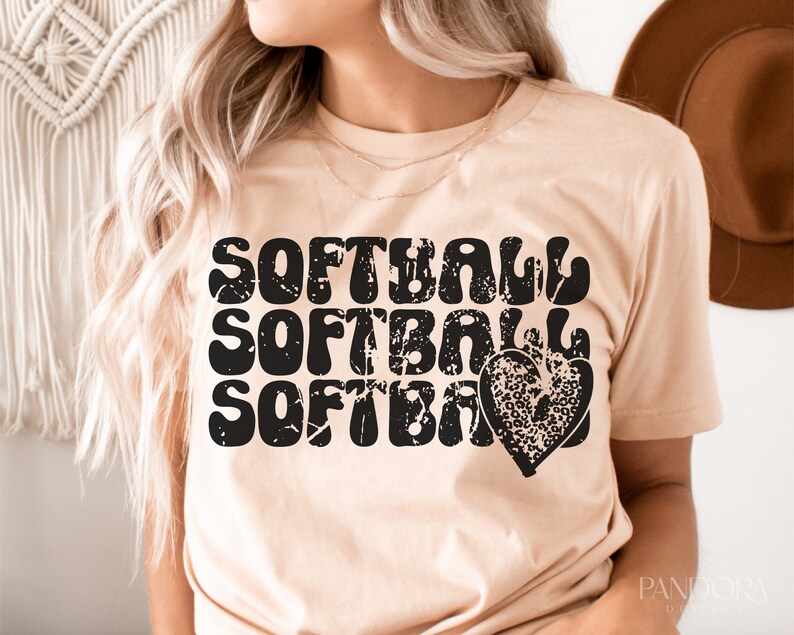 Distressed Softball Png Svg Grunge Softball Shirt Design - Etsy