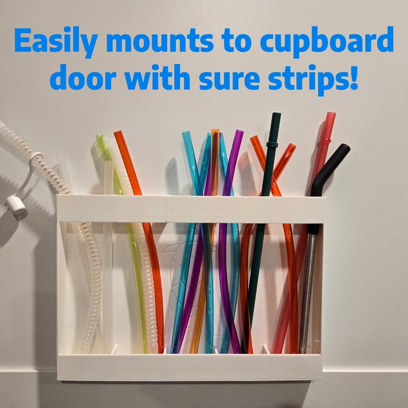 3 D Printed Straw Organizer - Etsy