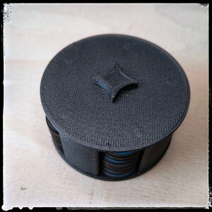 Wooden Mana Counter / Token / Marker With Storage Box Compatible With ...