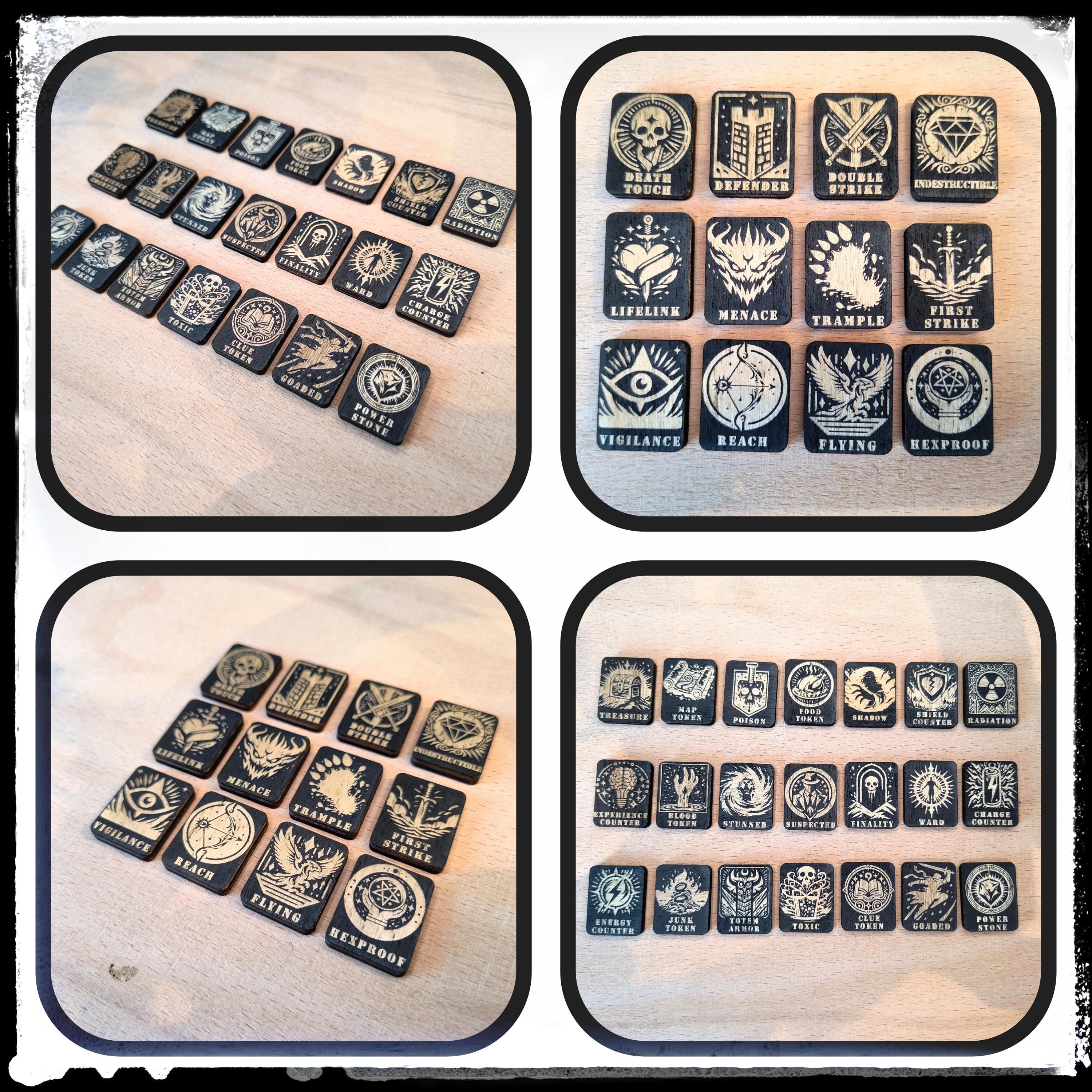 Single Counters Ability / Buffer / +1+1 Counter for Magic (MTG) || 3D ...