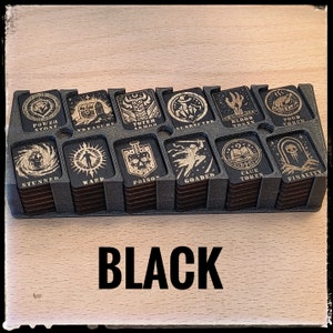 Treasure, Suspect, Goaded Finality, Posion Wooden Counter Set ...