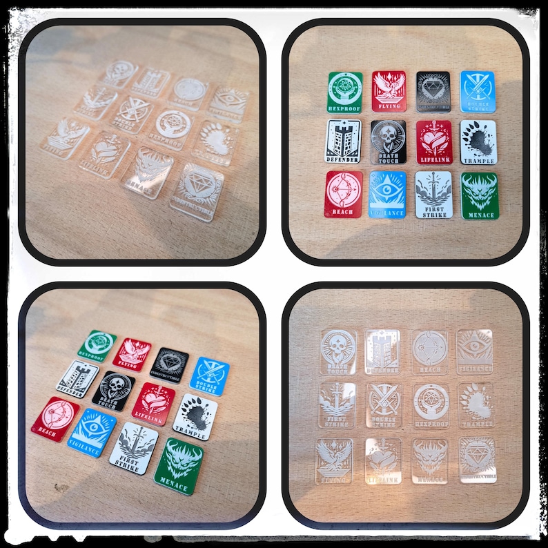 Single Counters Ability / Buffer / +1+1 Counter for Magic (MTG) || 3D ...