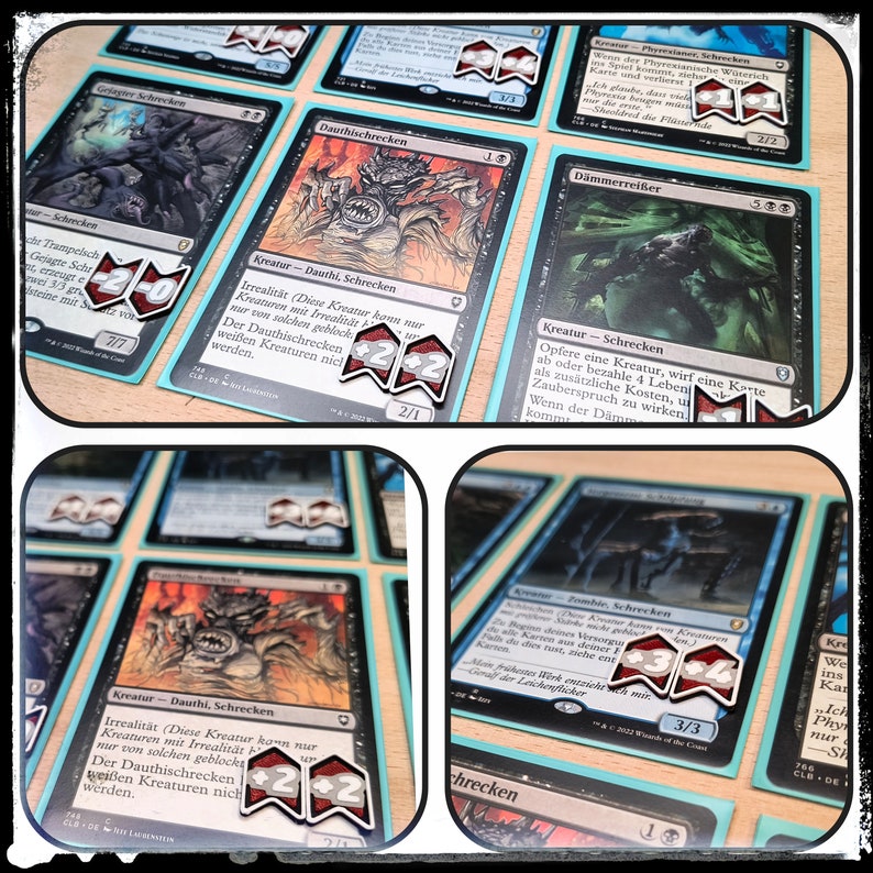 MTG Modular Buff Counter Set (160) – 3d-printed With Storage Box ...