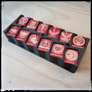 Wooden Ability Counter Set Compatible With Magic (MTG) - Laser Engraved ...