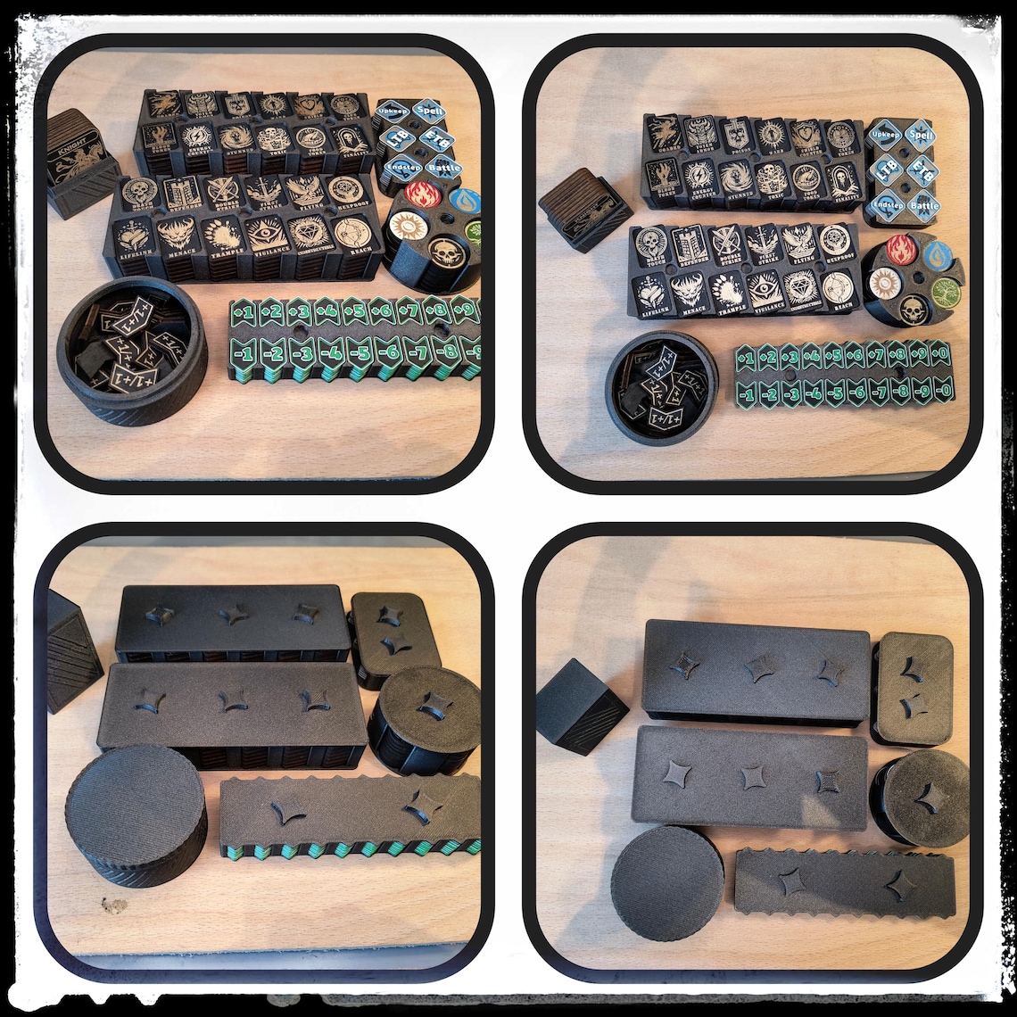 Bundle Ability Counter / Buffer Counter / +1+1 Counter With Storage Box ...