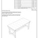 Collapsible, and Wall Hangable Work Table, Plans Only - Etsy