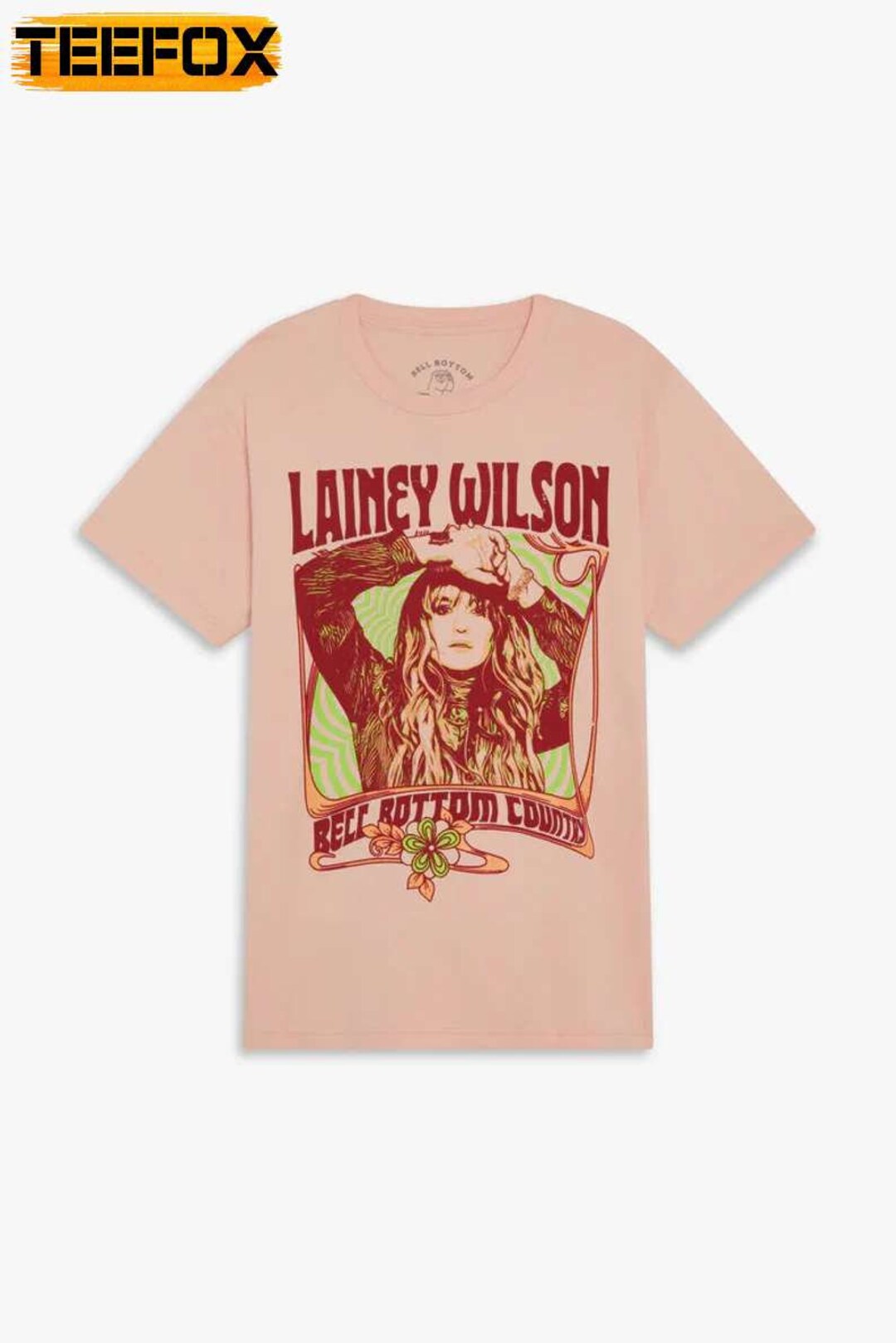 Lainey Wilson Trippy Peach Tour 2023 T-shirt - Etsy Singapore