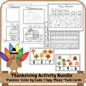 Fall Activities for Preschool, Kindergarten and Special Education ...