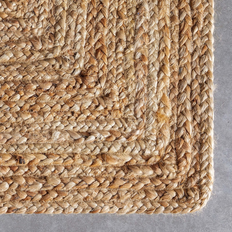 8x10 Jute Rug Natural Jute Rug, Jute Braided Rug, Bohemian Jute Rug, Jute Area Rug, Boho Decor ...