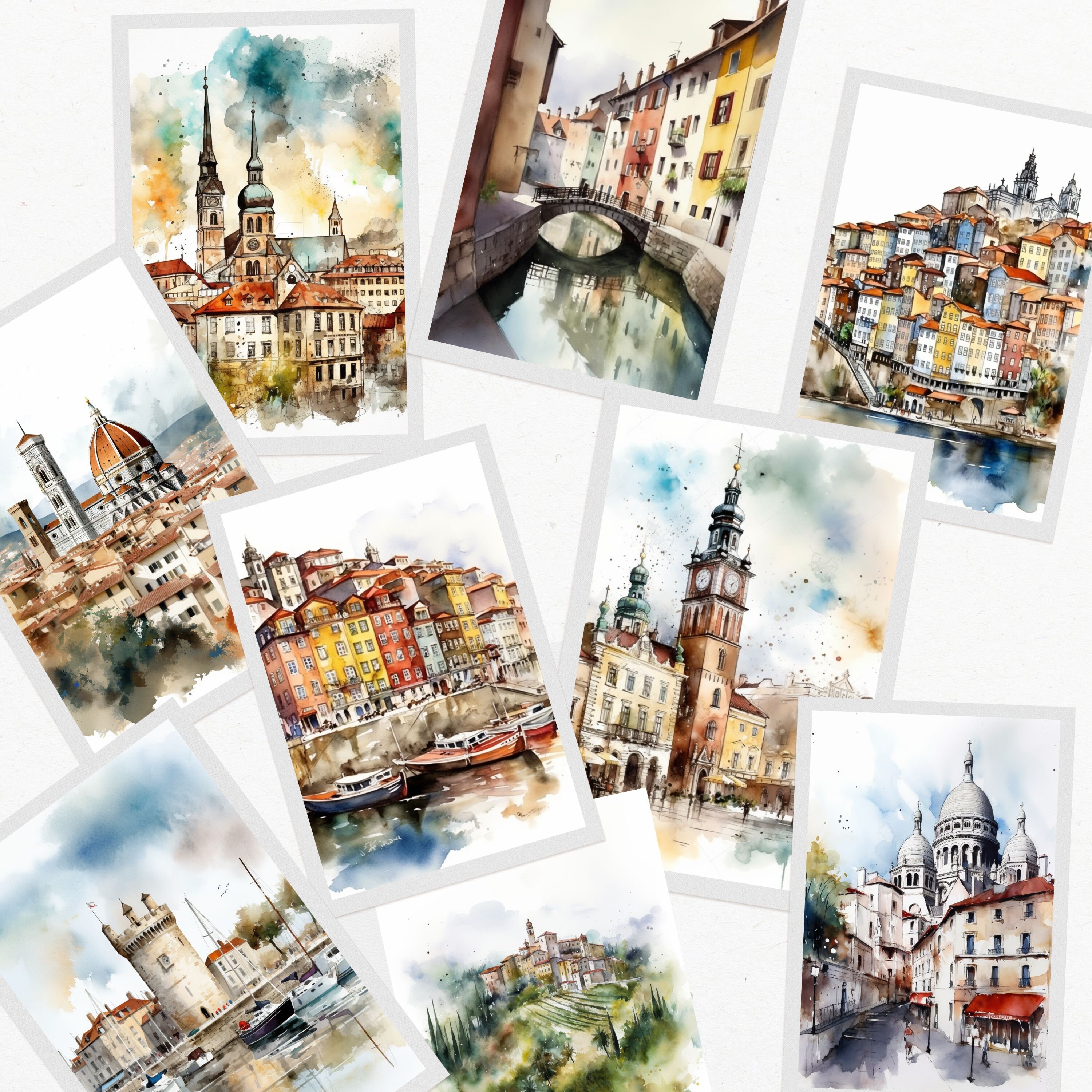 Colmar Travel Poster, Colmar Art Print, Alsace Watercolor, France Gift ...
