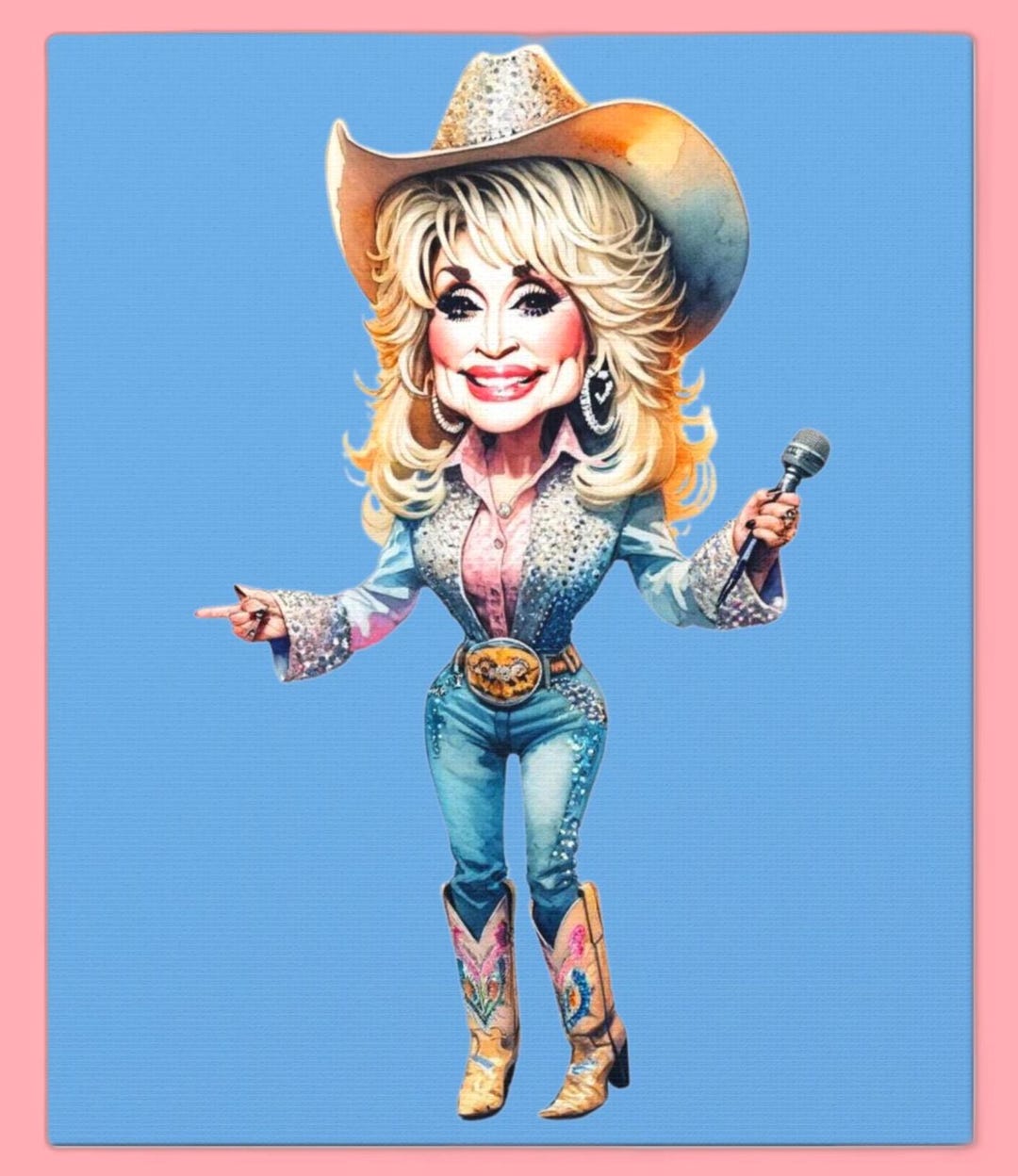 Dolly Parton Wall Art For Bedroom Dolly Fan Gift Country Home Decor