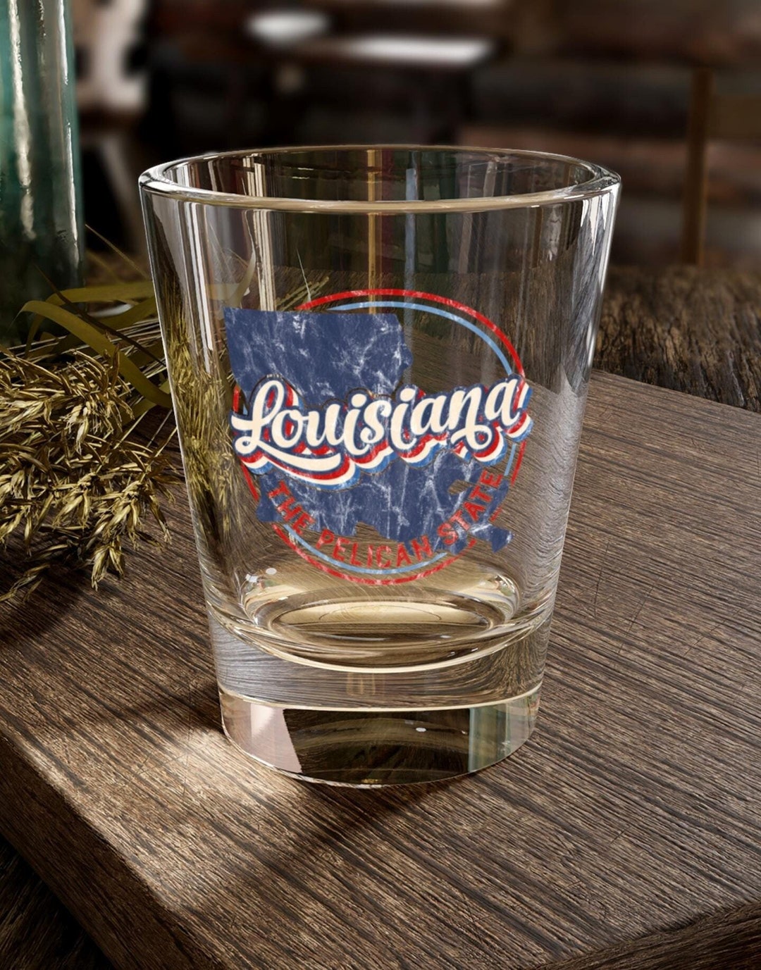 Louisiana Shot Glass, Cajun Country, Louisiana Souvenir Gifts, Mardi ...