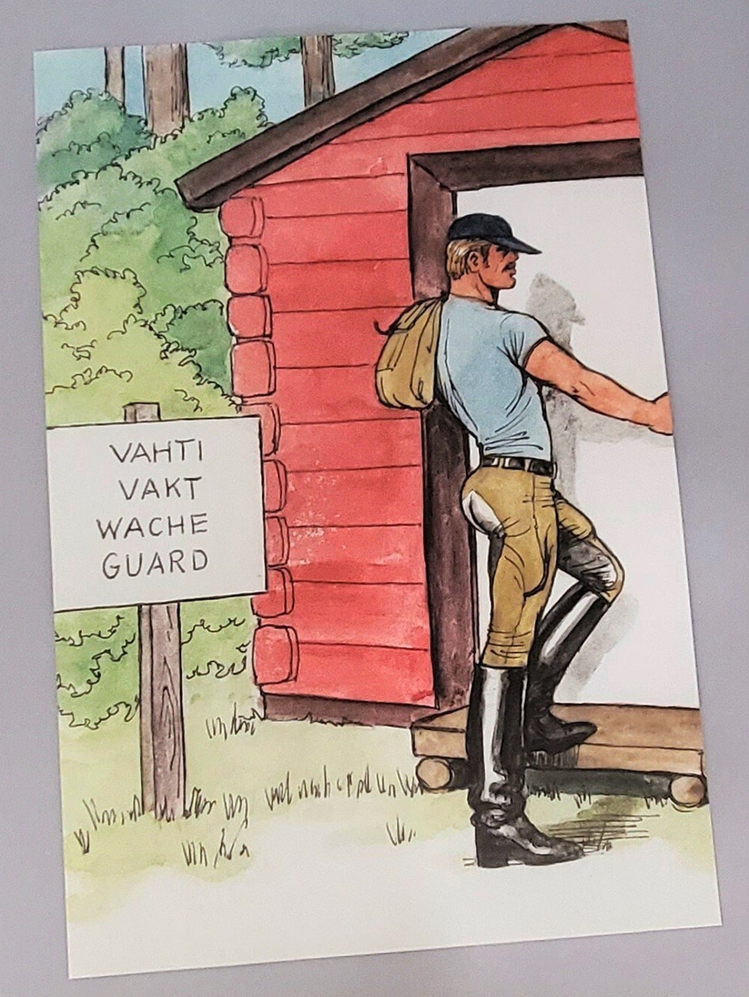 Tom of Finland Art Print Camping Cruise Photograph - Etsy