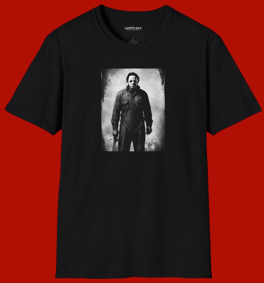 Michael Myers T-shirt, Horror Movie Tee, Halloween Costume Shirt, Scary ...