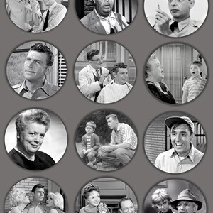 The Andy Griffith Show Magnet Collection Retro TV Magnets Don Knotts ...