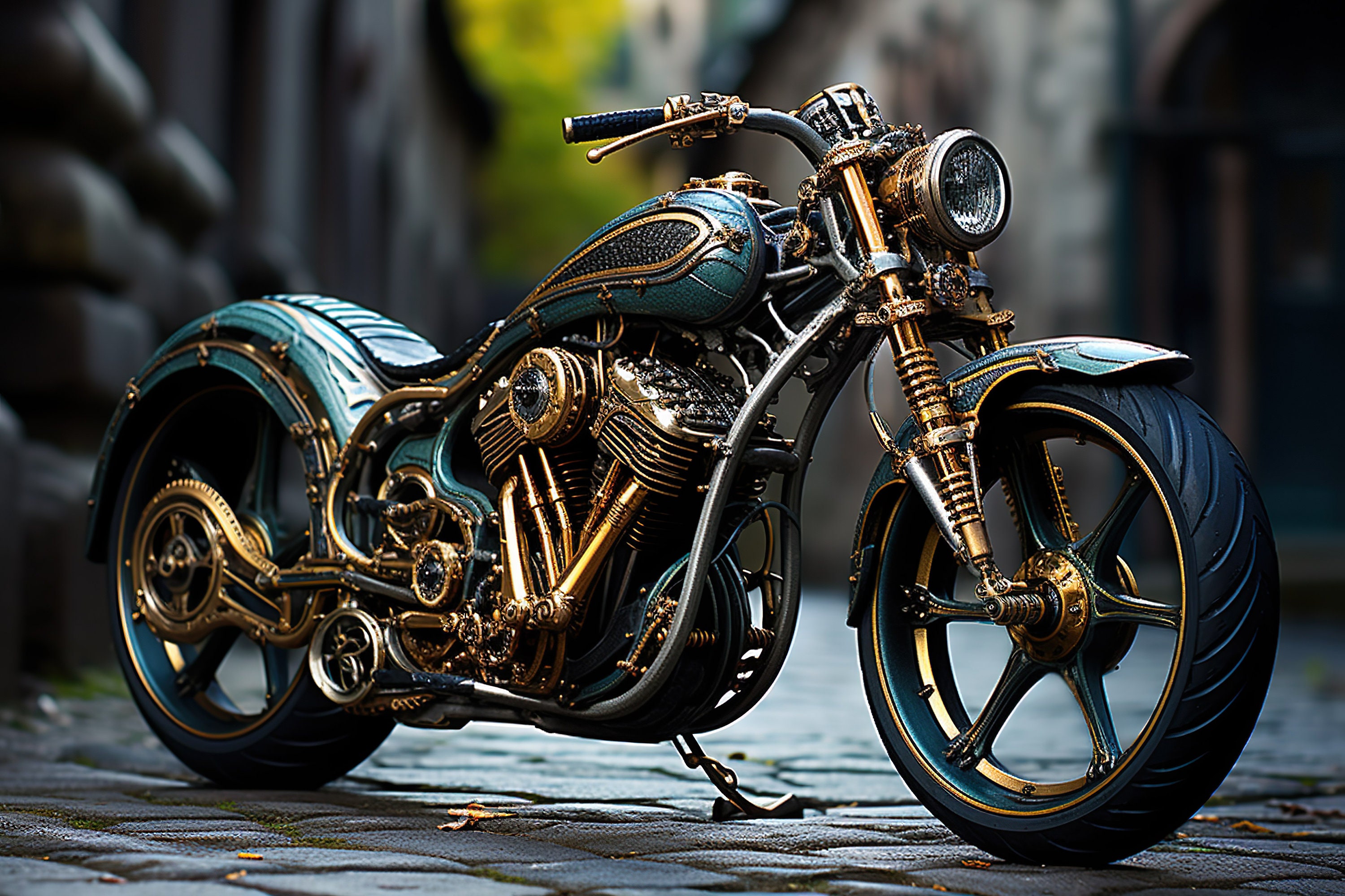 Steampunk - Crazy Motorcycles -26 - Etsy