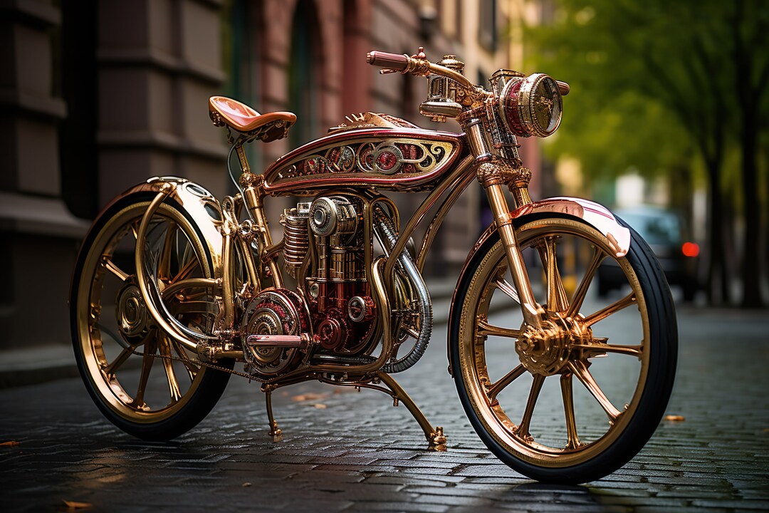 Steampunk Crazy Motorcycles 23 - Etsy