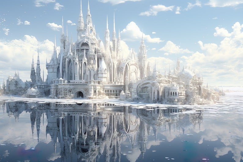 Steampunk Iceworld City 2 - Etsy