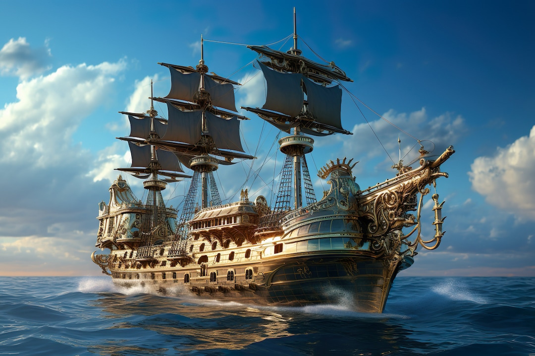 Steampunk Crazy Ships 11 - Etsy