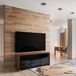Oak Wood 3D Wall Panel "ozo" - Etsy UK