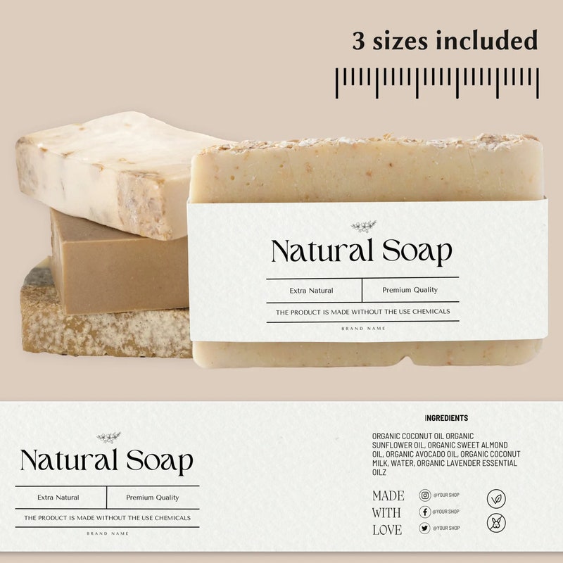 Homemade Soap Labels - Etsy