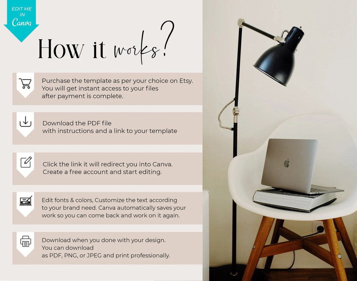 Price List Template | DIY Small Business Printable Pricing Guide Sheet ...