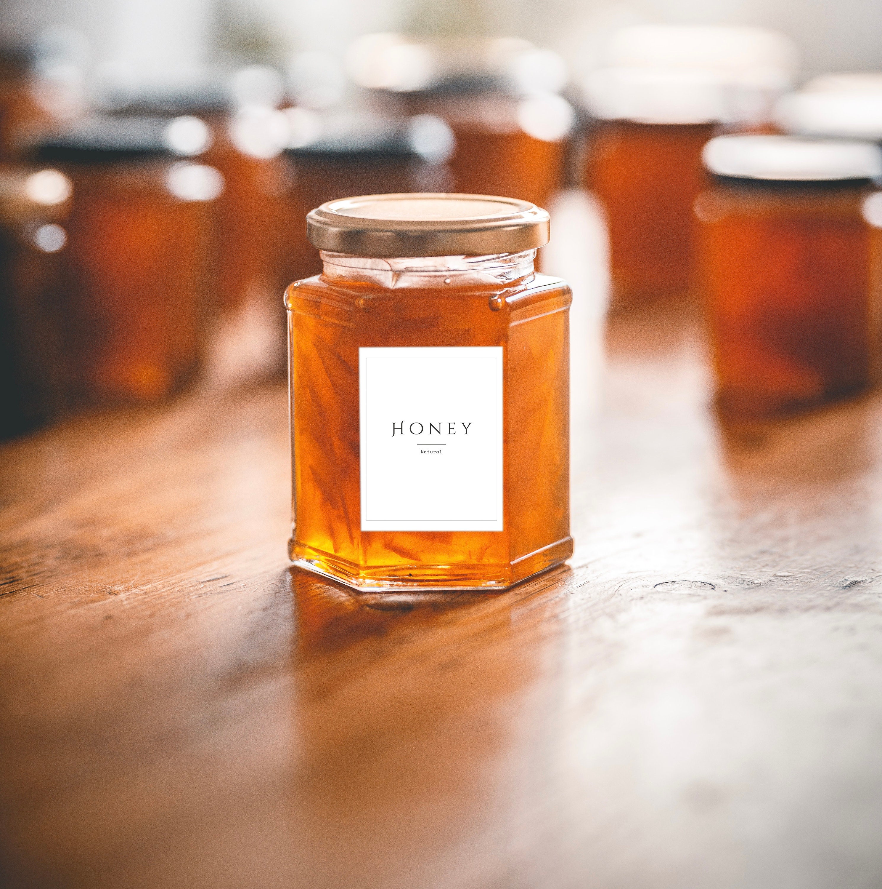 Pantry Jar Labels Templates, Minimalist Kitchen Organisation, Various ...