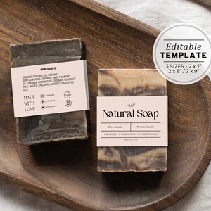 Printable Soap Label Download Custom Soap Label Template Body Product ...